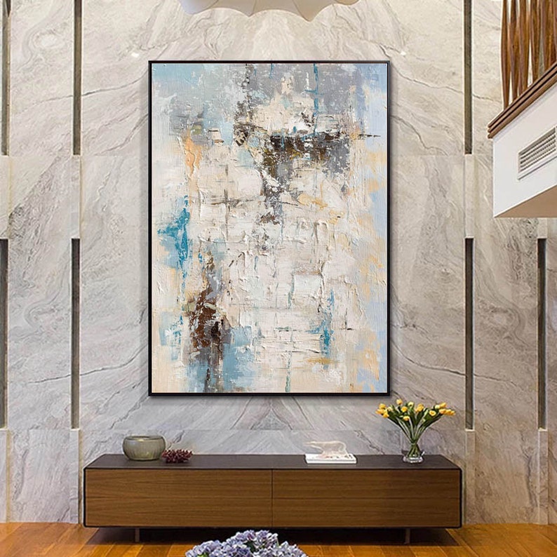 Large Canvas Wall Art Textured Wall Art Large Abstract | Etsy