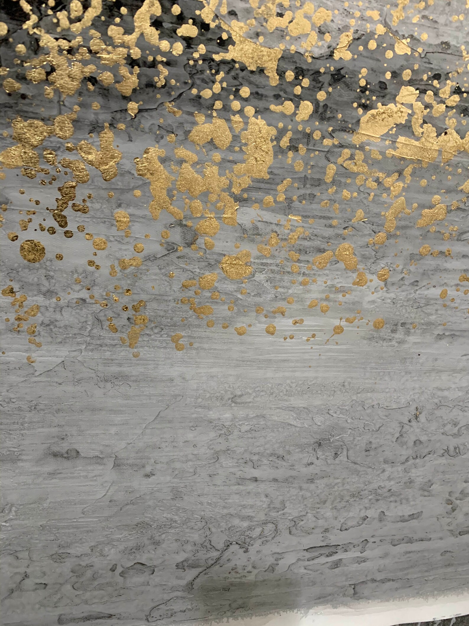 Original Grey Painting, Extra Large Wall Art Abstract Artwork, Modern ...