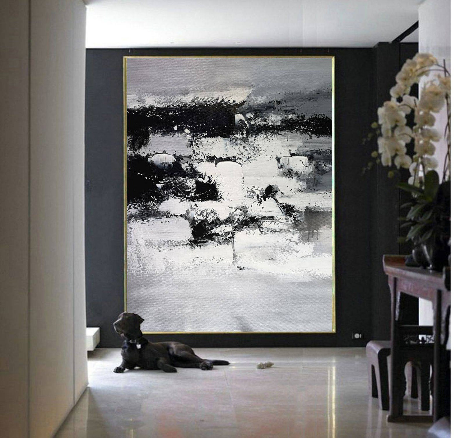 Modern Canvas Art Large Wall Art Large Canvas Art Extra - Etsy