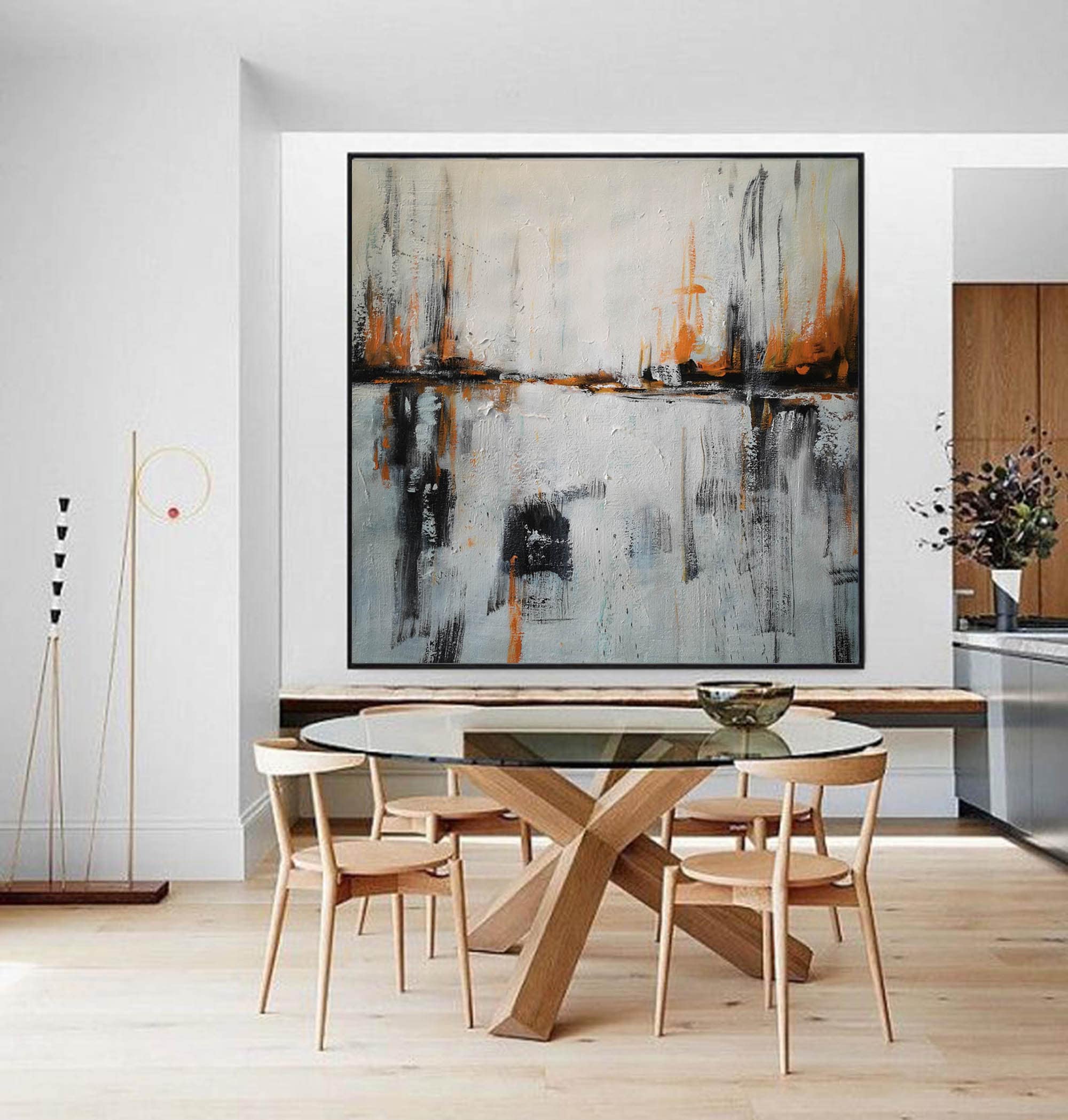 Large Canvas Art,modern Abstract Wall Art,large Abstract Painting ...