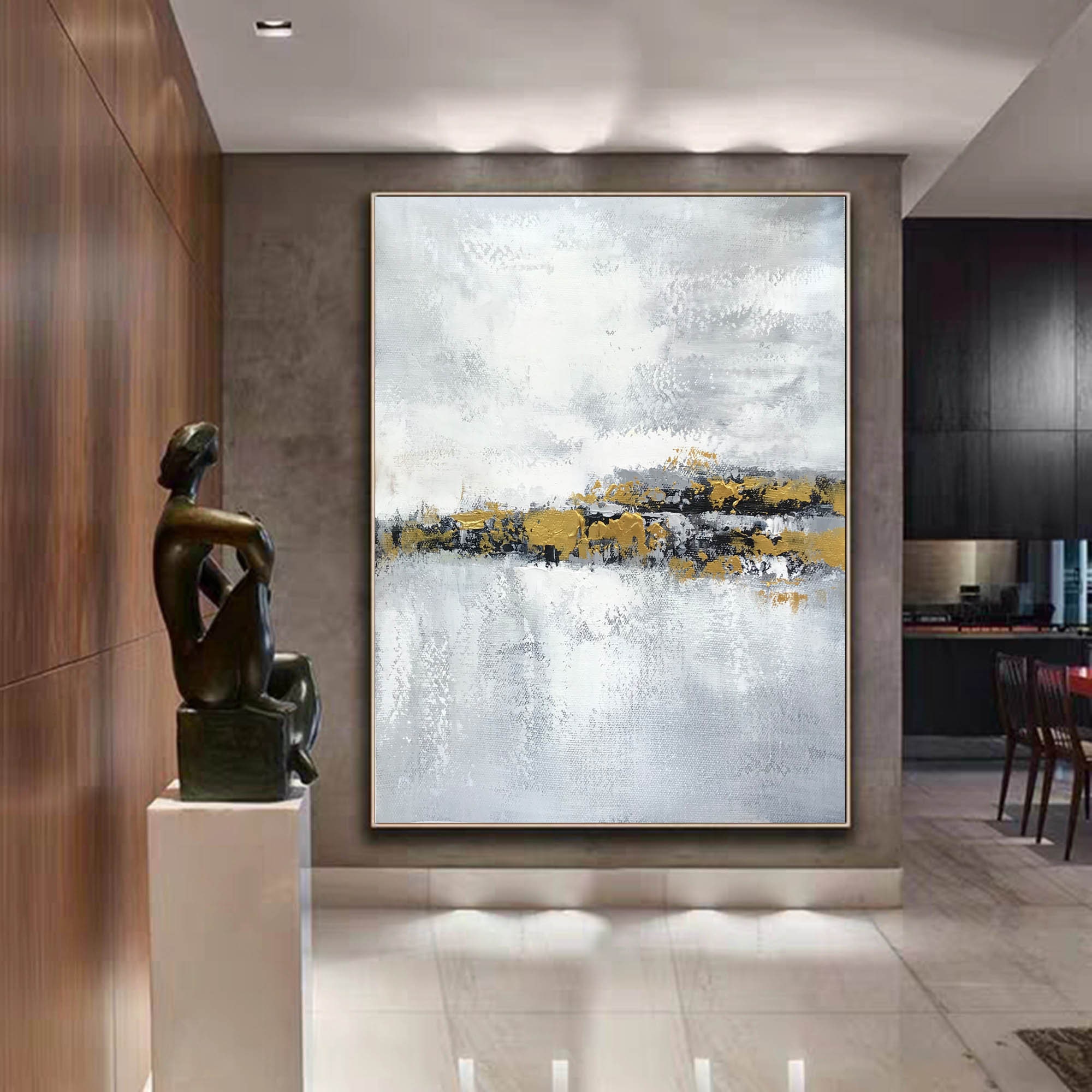 Abstract Painting Originallarge Canvas Artminimalist | Etsy