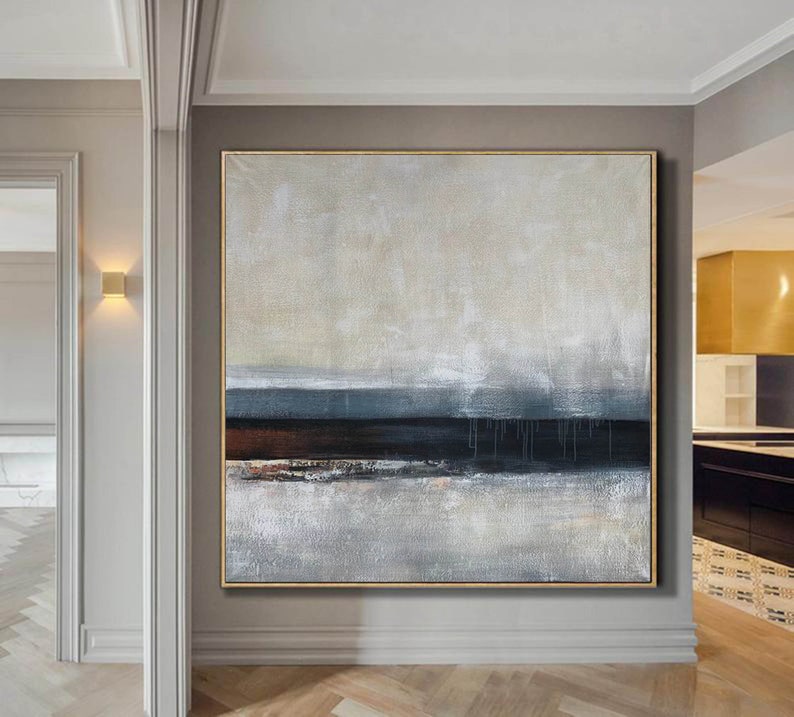 Extra Large Abstract Painting Landscapelarge Abstract Canvas - Etsy