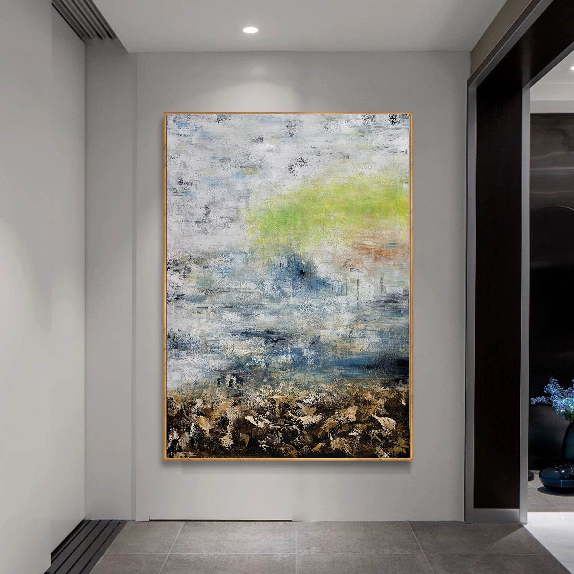 Large Canvas Wall Art,oversized Wall Art,modern Abstract Painting ...