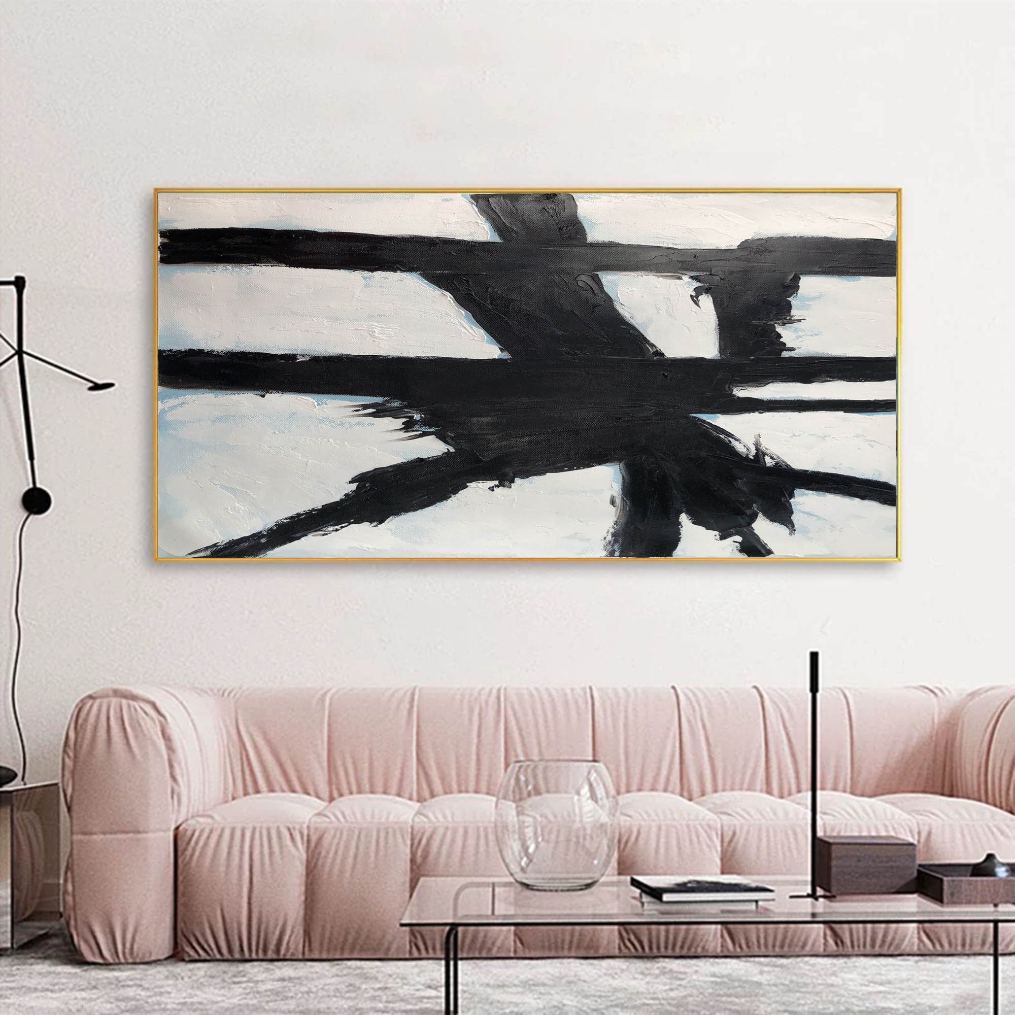 Modern Abstract Wall Art Decoroversized Wall Artlarge Canvas | Etsy