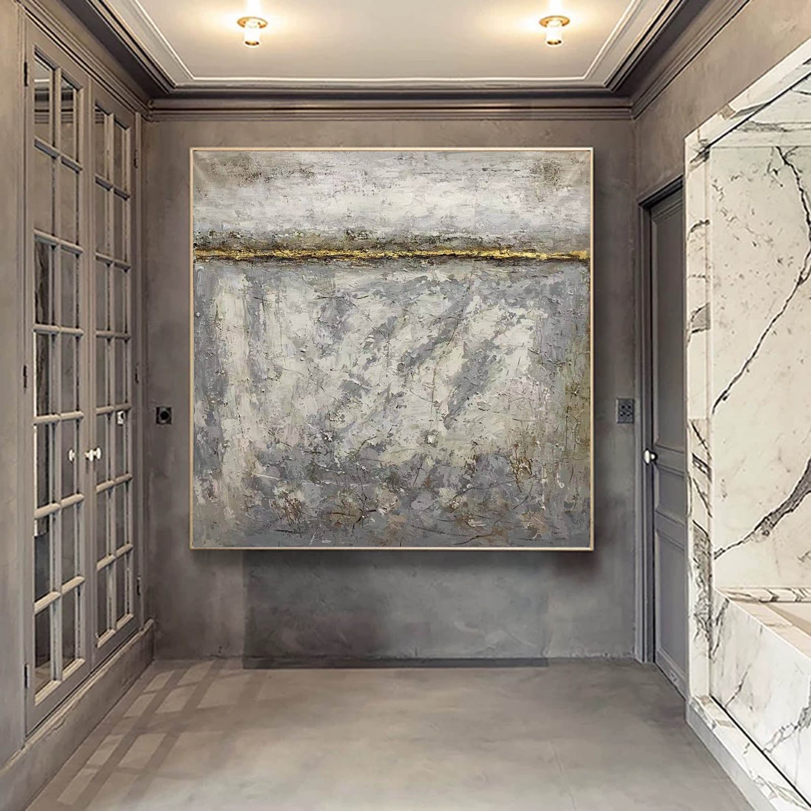 Extra Large Wall Art Modern Abstract Painting on Canvas - Etsy