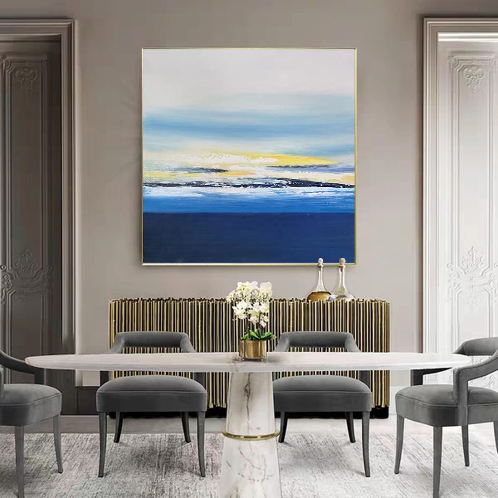 Large Landscape Painting on Canvas Originalhuge Wall - Etsy
