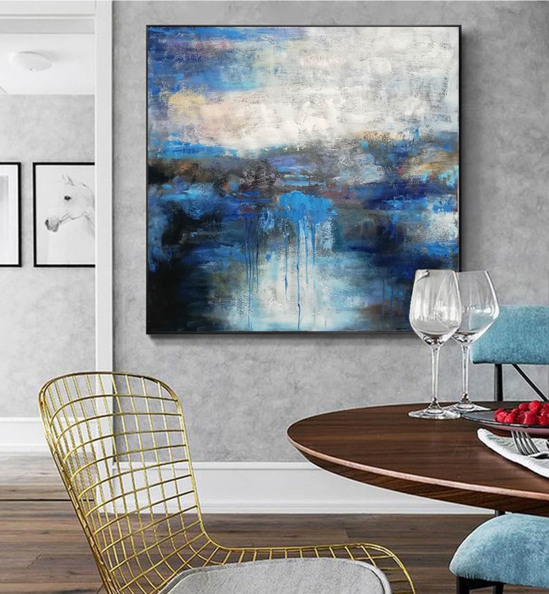 Extra large wall art abstract large abstract painting on | Etsy