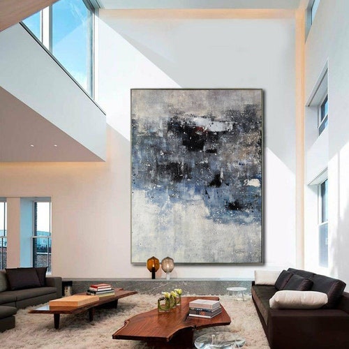 Large Abstract Painting on Canvas Oversized Wall Art Large - Etsy