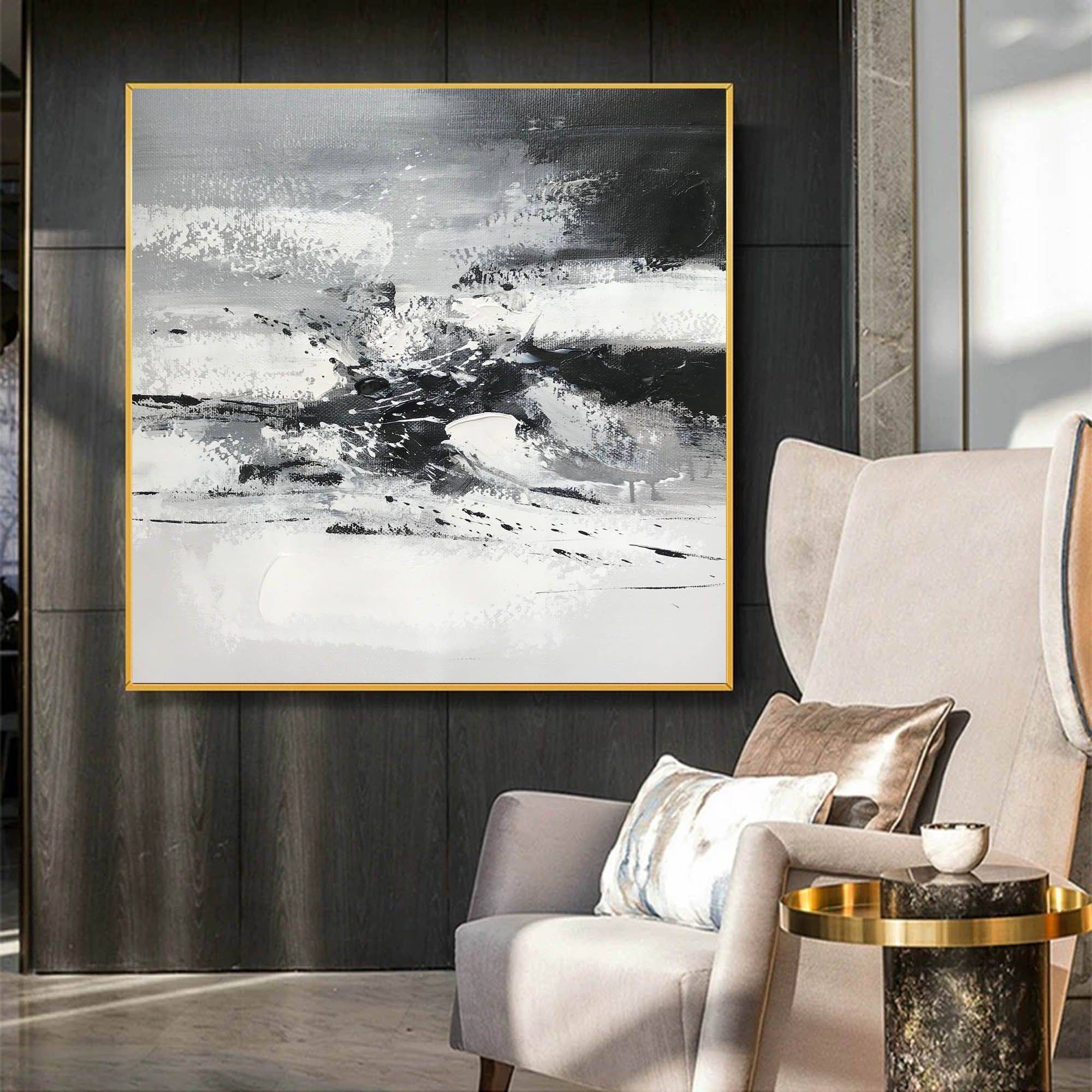 Extra large canvas wall artmodern abstract paintingoversized | Etsy