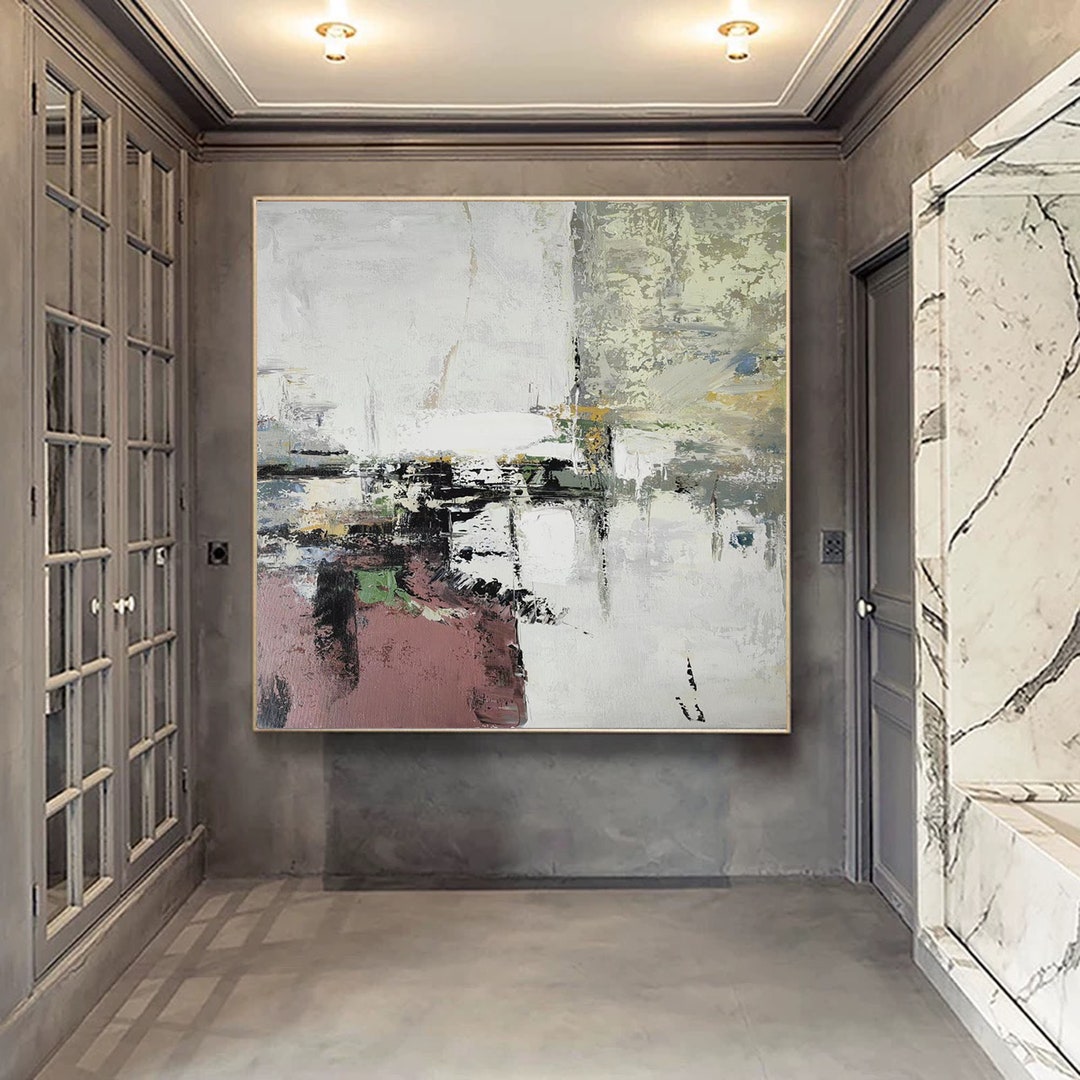 Modern Abstract Painting Acrylic,oversized Paintings Abstract,pallette ...