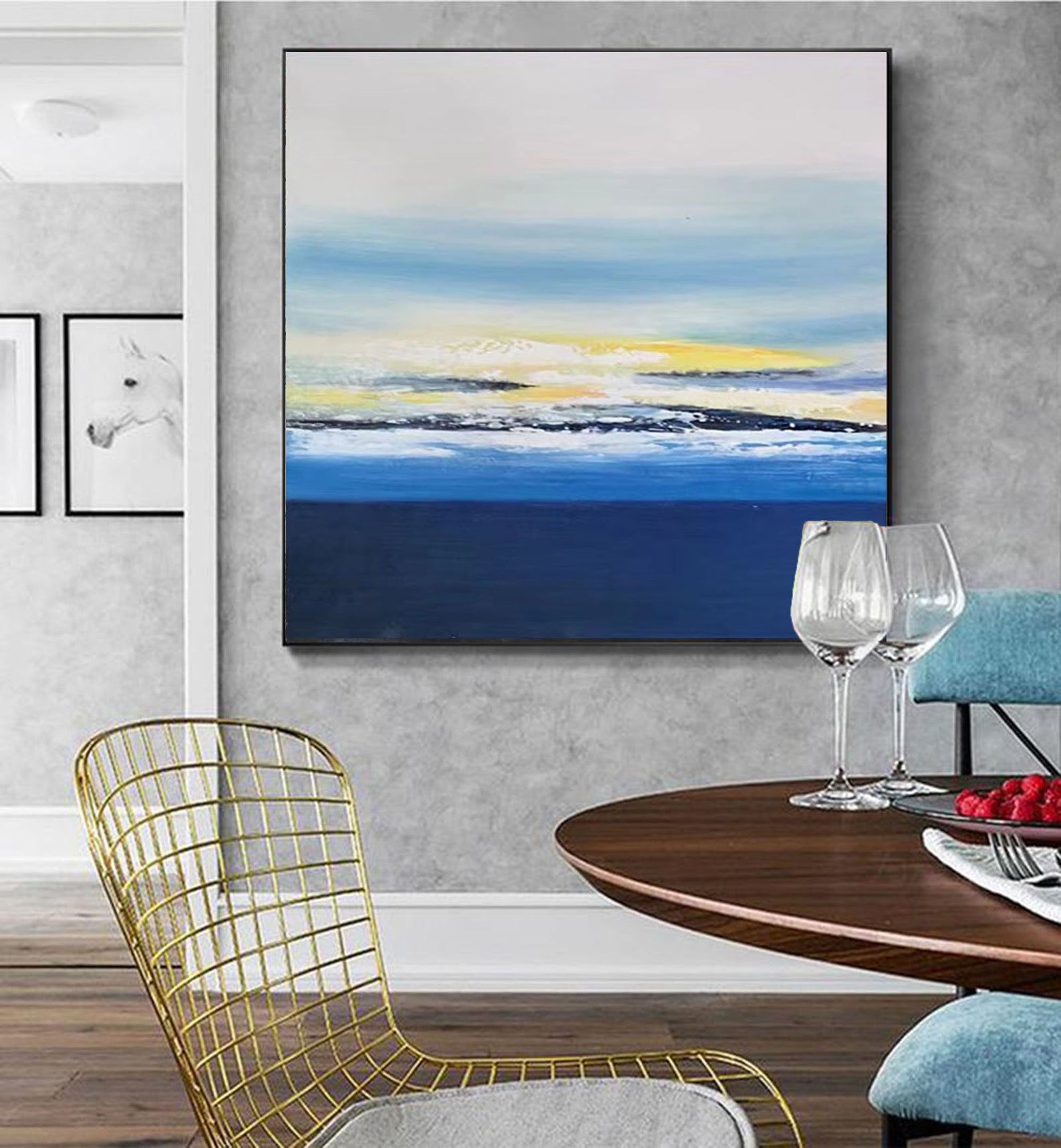 Large Landscape Painting on Canvas Originalhuge Wall - Etsy