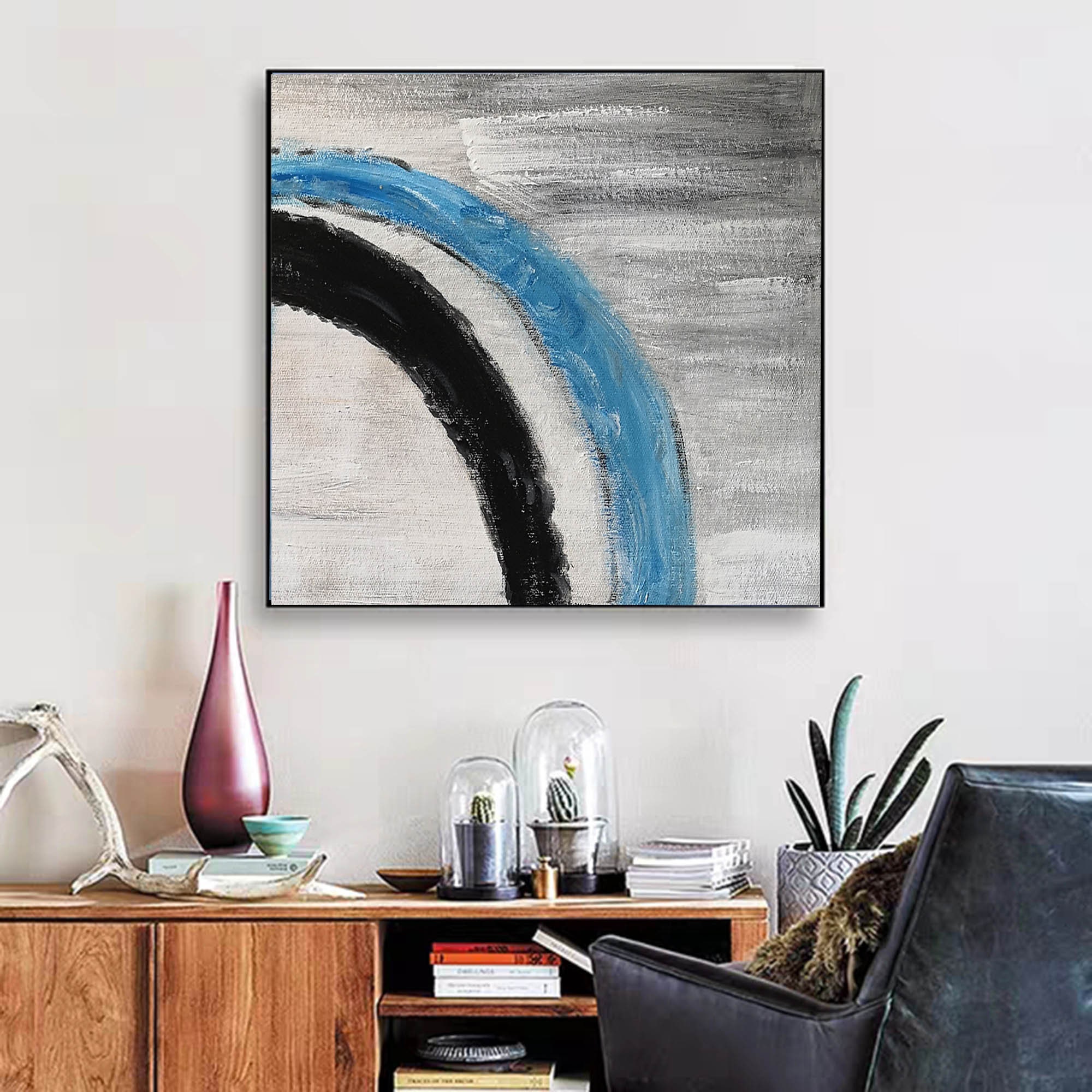 Large Wall Canvas Painting,large Canvas Art,oversize Abstract Painting ...