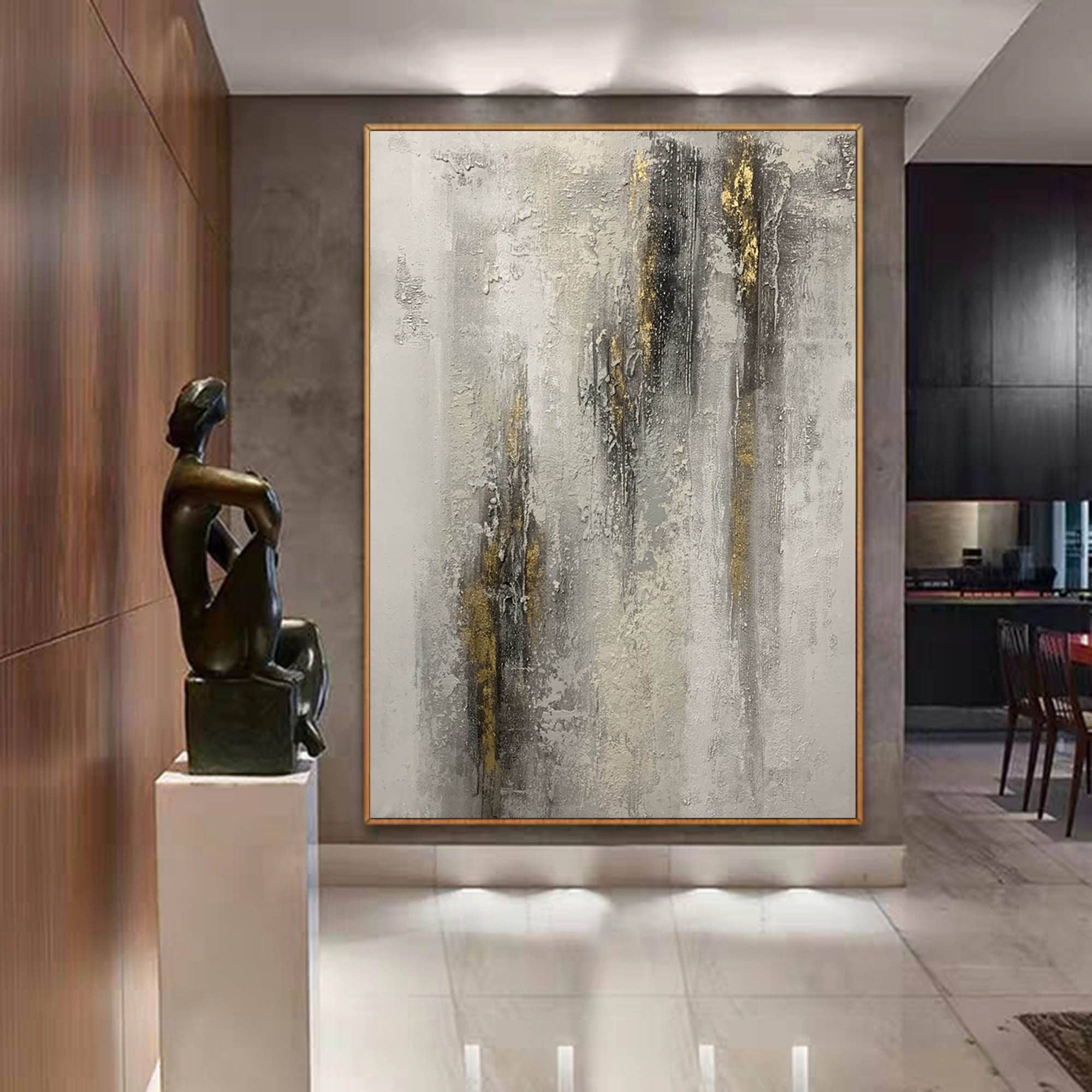 Large Oil Painting on Canvas,oversized Wall Art,original Abstrat Oil ...