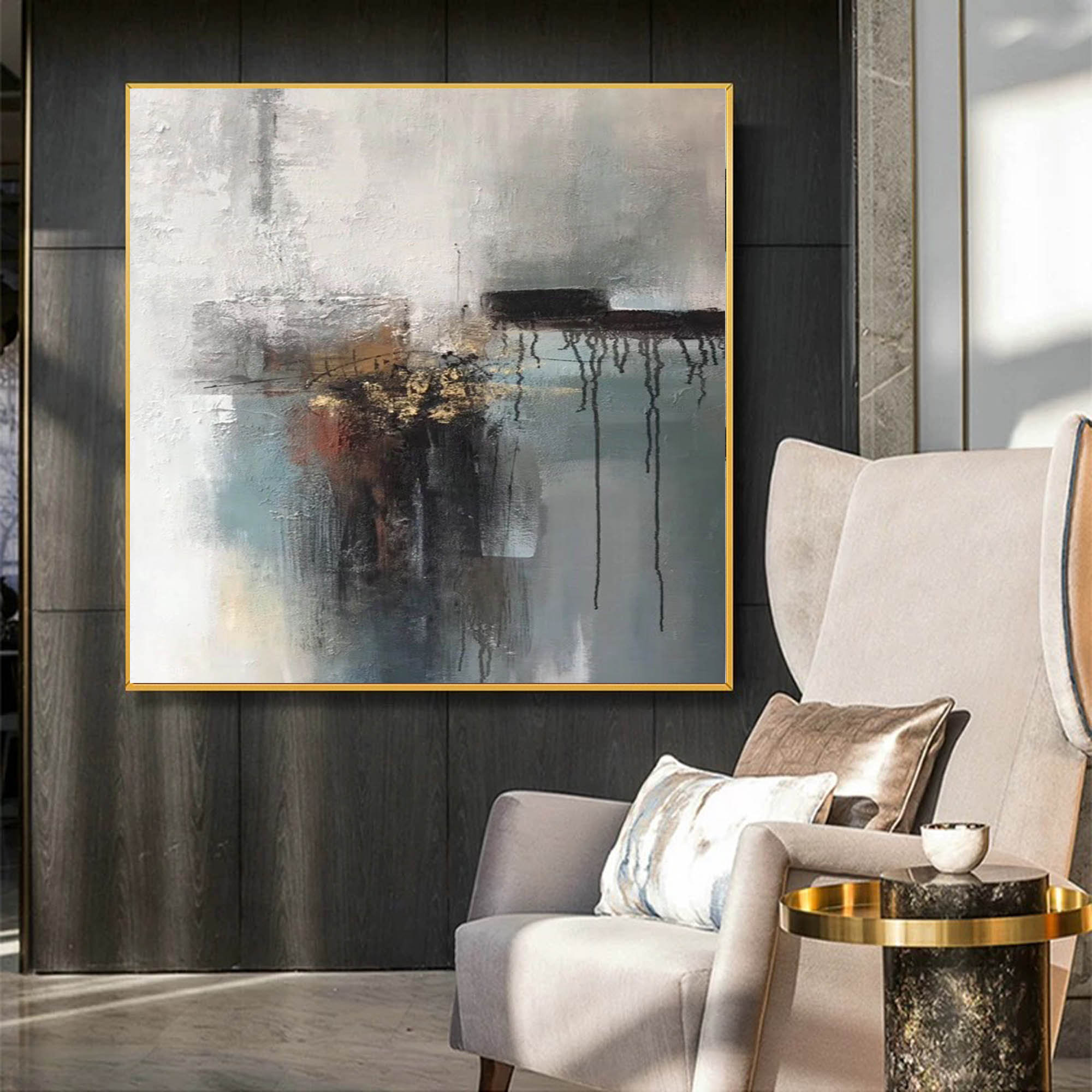 Large Abstract Painting Canvasextra Large Wall Art | Etsy