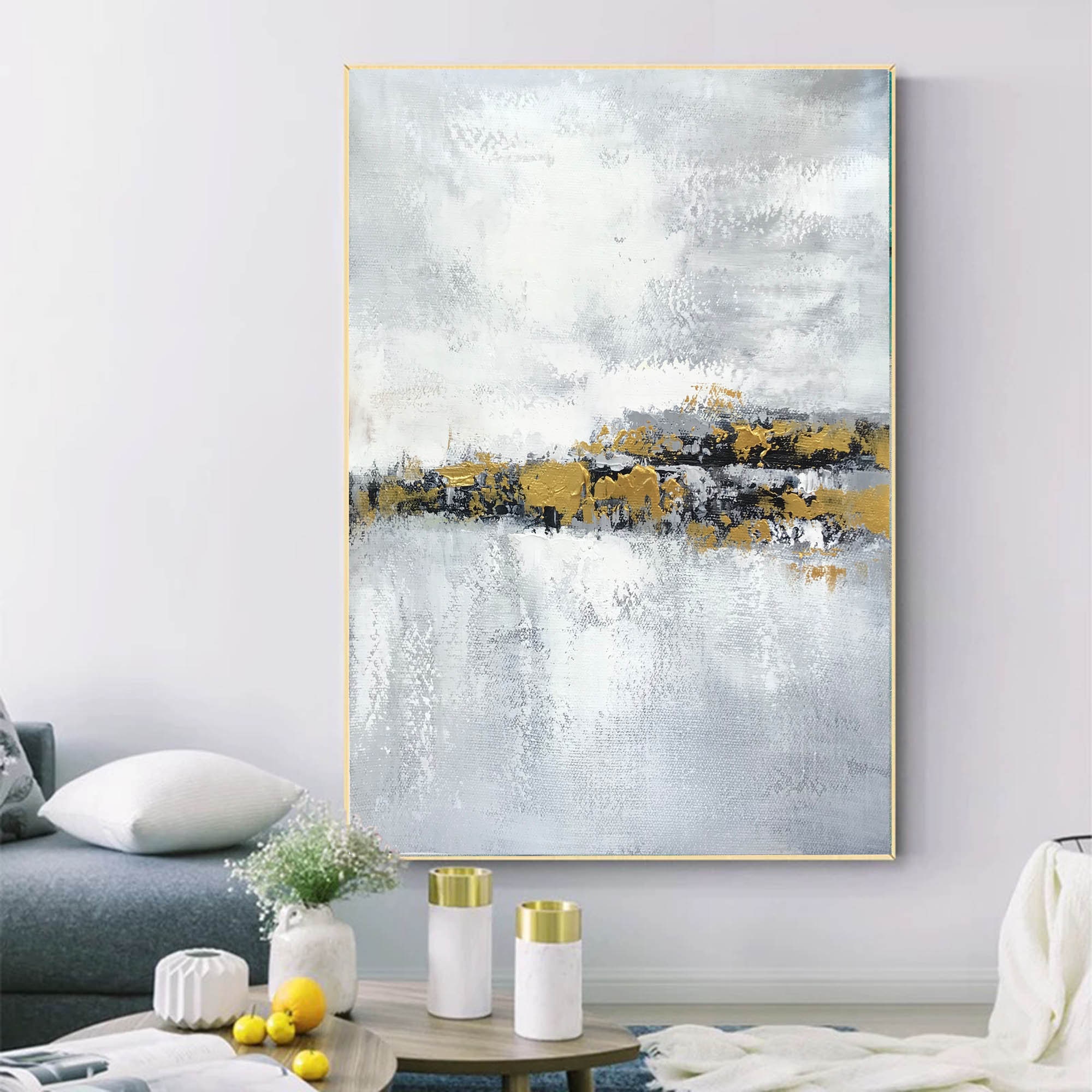 Abstract Painting Originallarge Canvas Artminimalist | Etsy