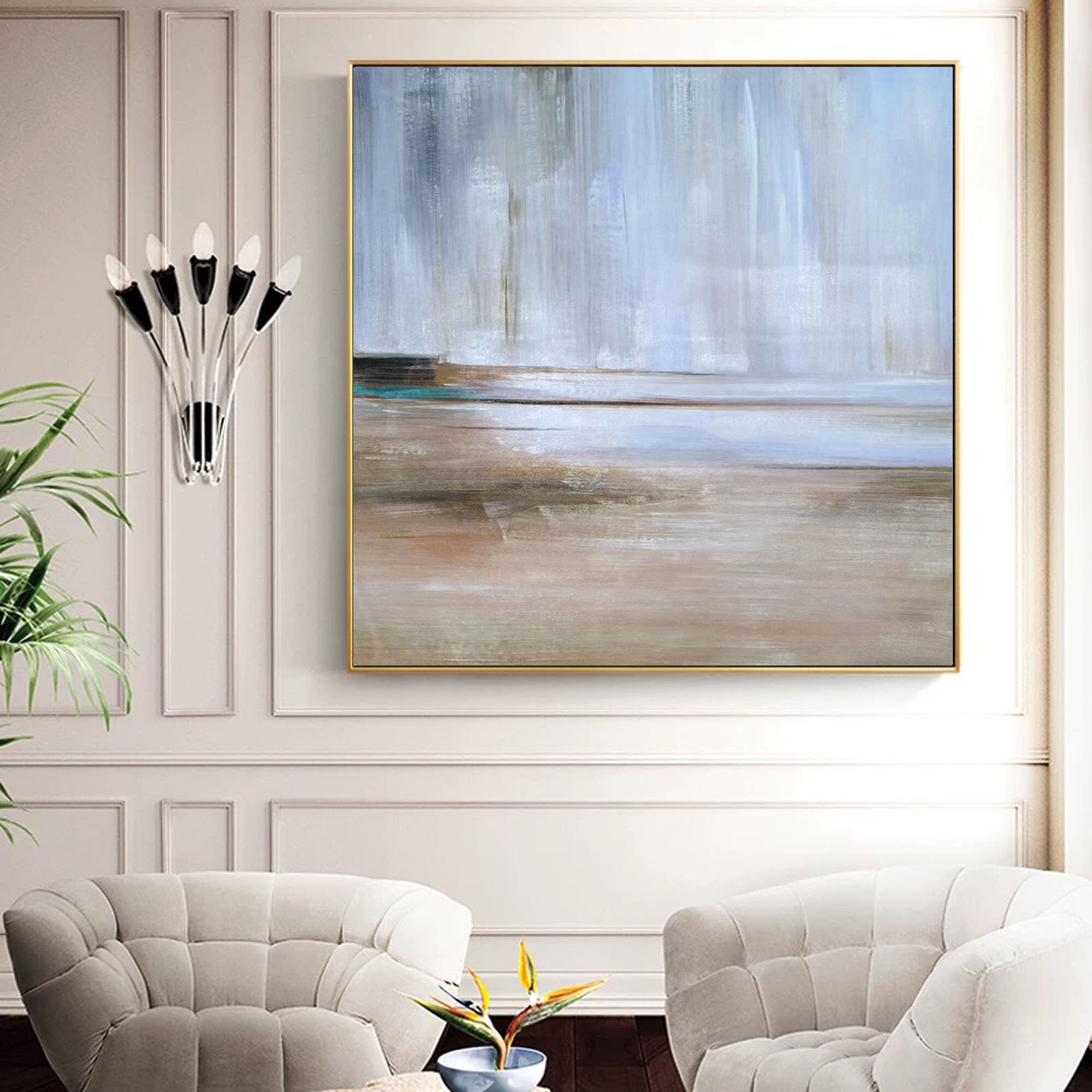 Modern Abstract Painting,original Oil Paintings on Canvas,canvas ...