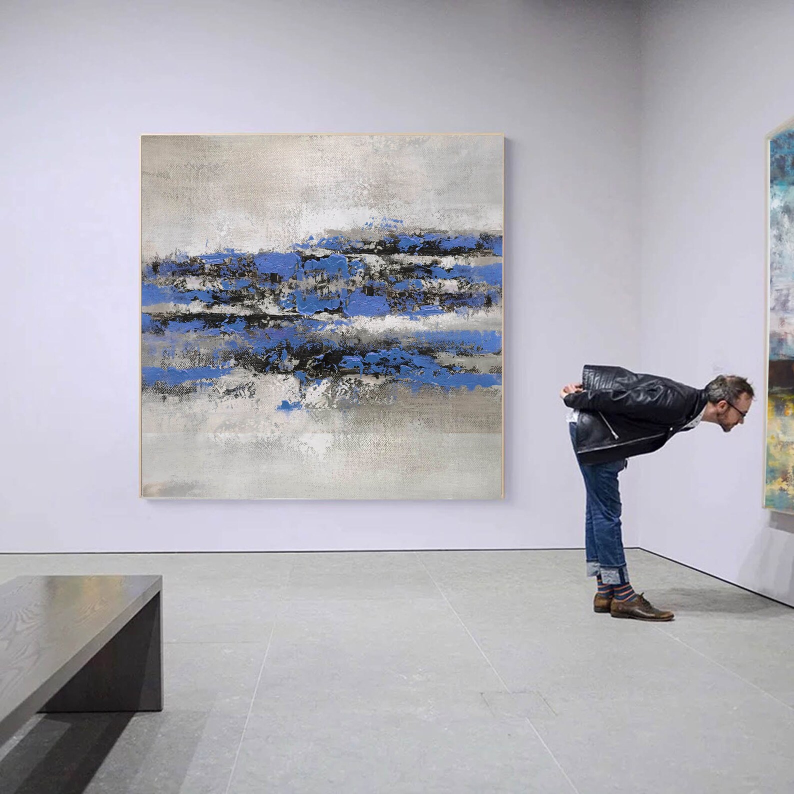 Extra Large Wall Art Canvas,modern Wall Art,oversized Paintings,large ...