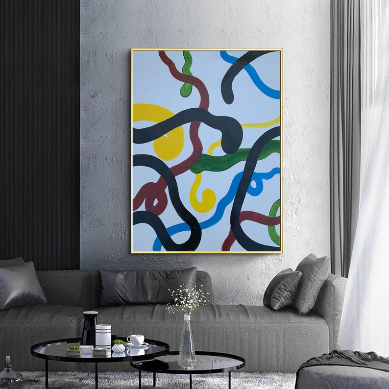 Extra Large Wall Art Abstract Large Abstract Canvas Art - Etsy