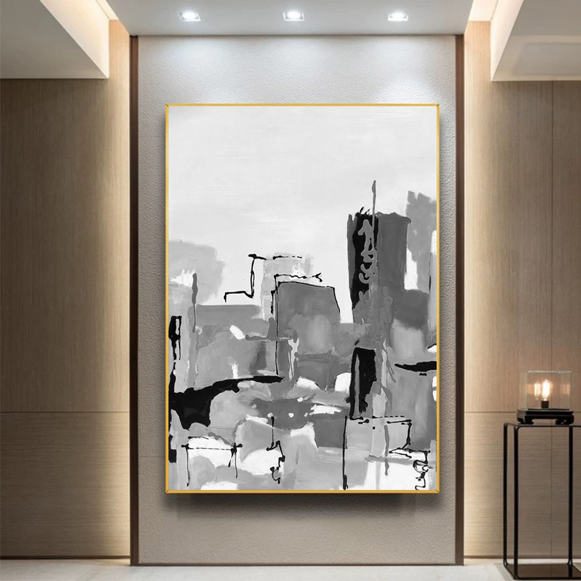 Modern Abstract Wall Artmodern Abstract Painting on - Etsy