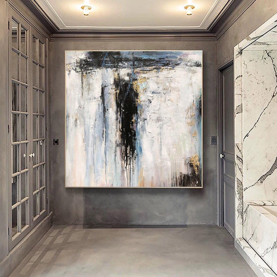 Large Abstract Painting on CanvasOriginal Oil | Etsy