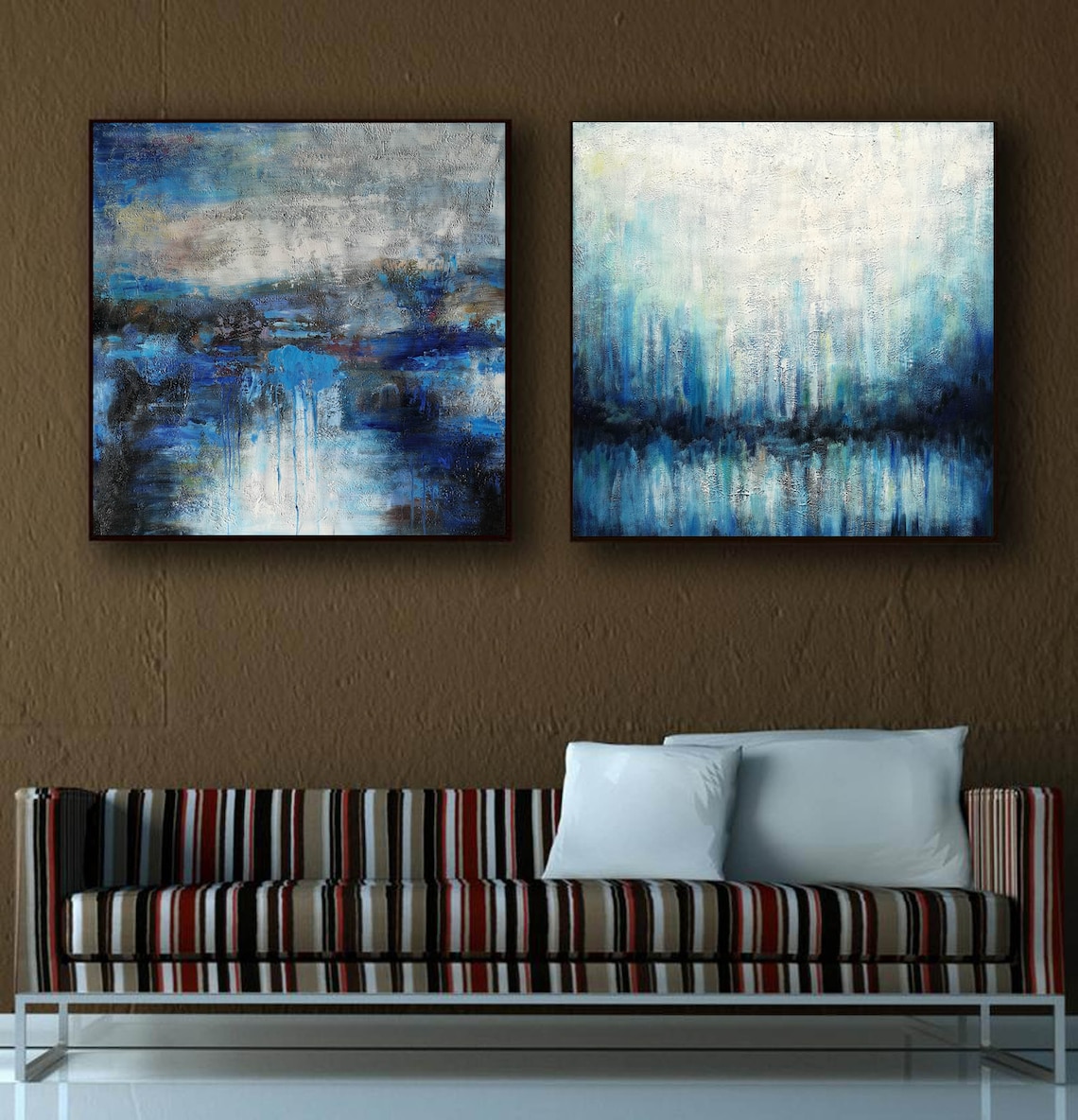 Contemporary Abstract Wall Art Wall Canvas Art Canvas - Etsy