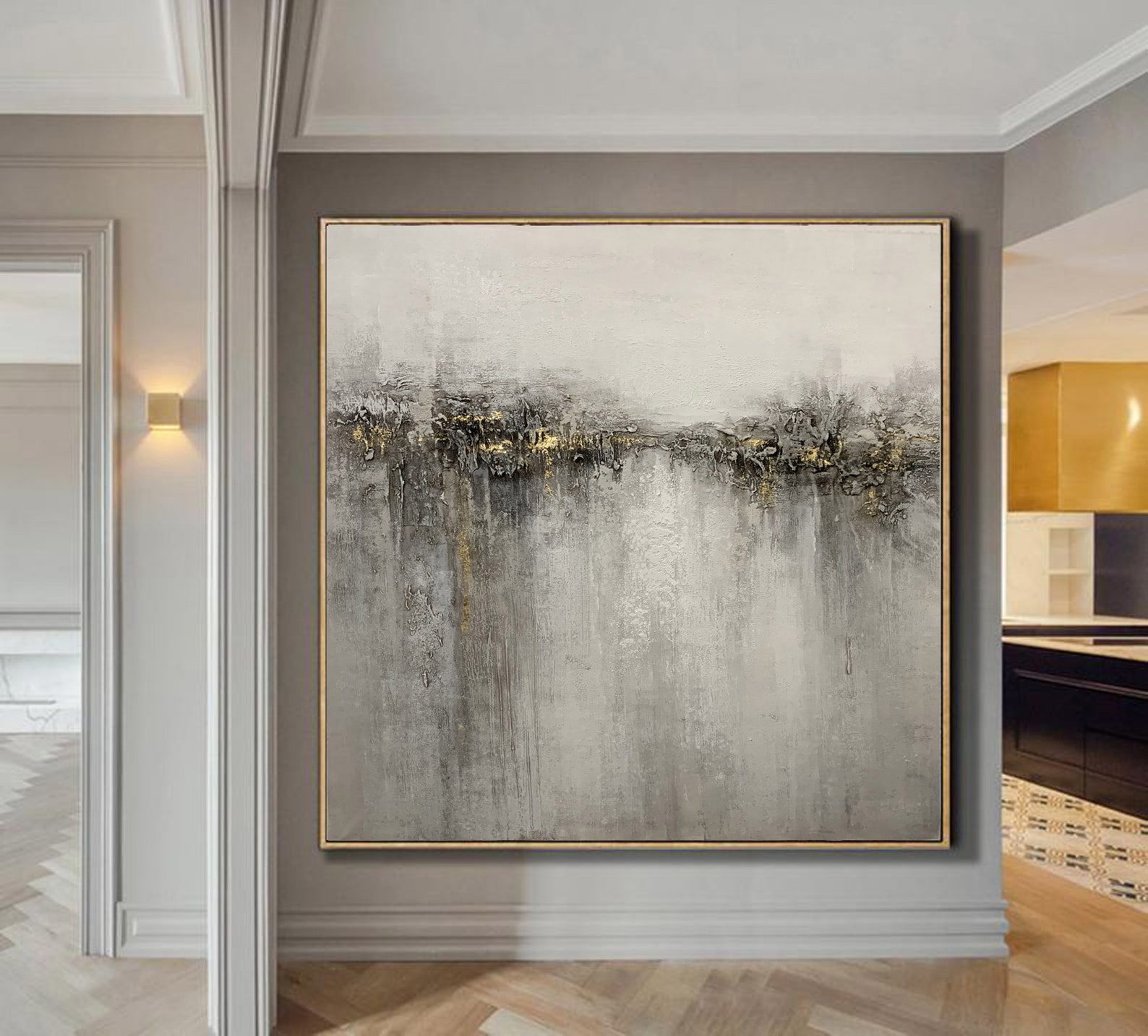 Oversized Abstract Painting on Canvas,large Abstract Wall Art,modern ...