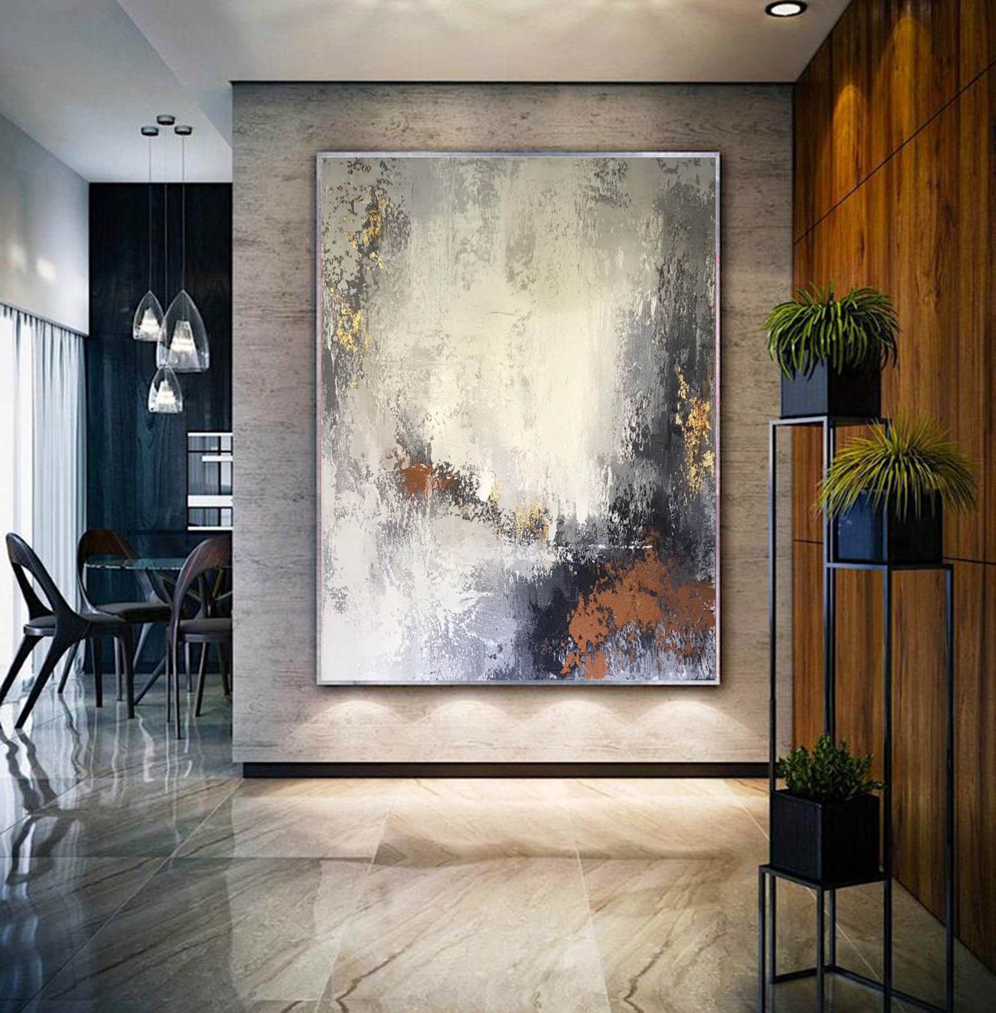 Acrylic Painting Extra Large Wall Art Original Abstract Painting Modern ...