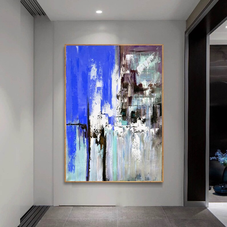 Large Original Abstract Painting on Canvasextra Large Wall | Etsy