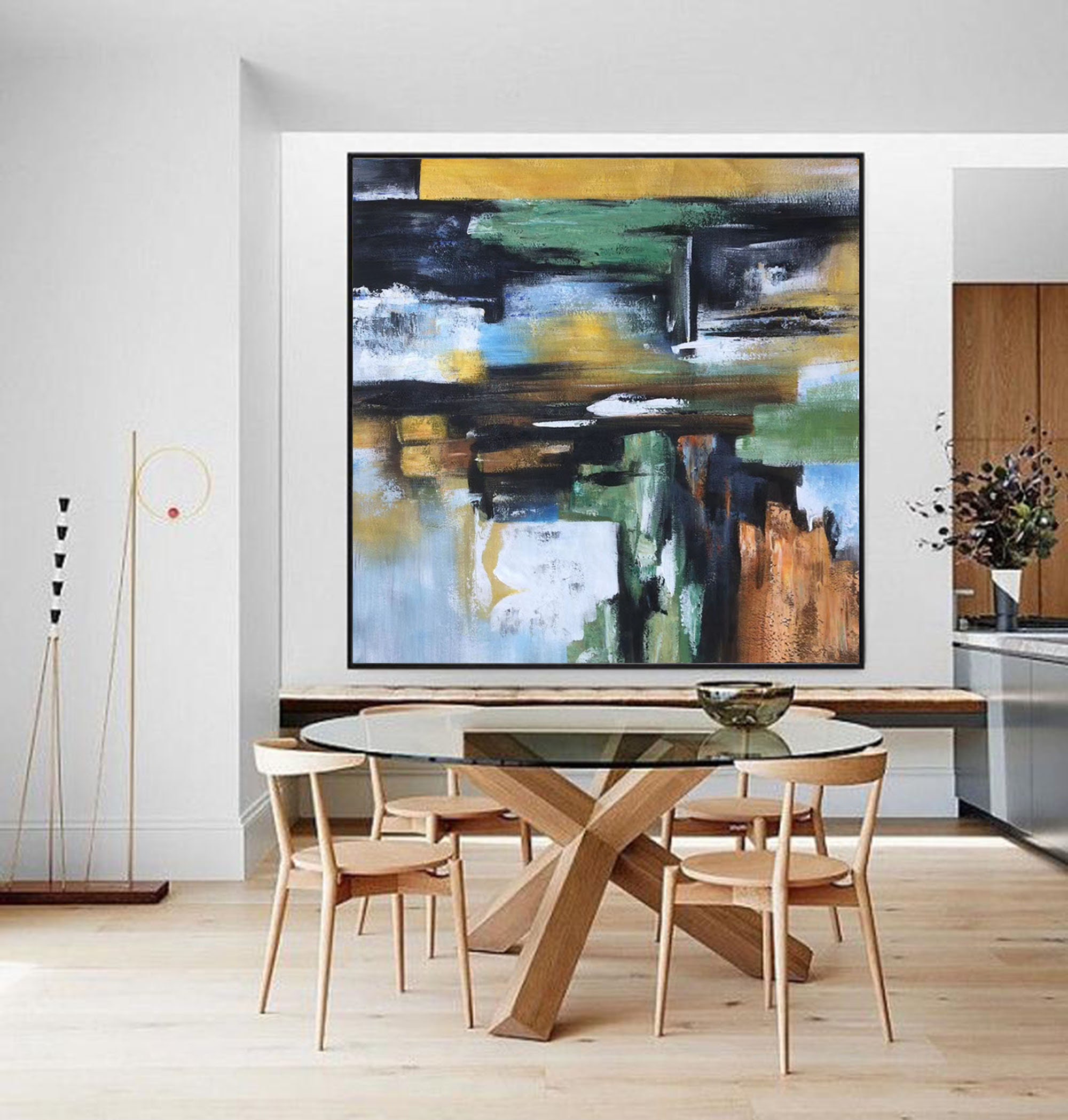 Modern abstract paintingextra large wall art large oil | Etsy