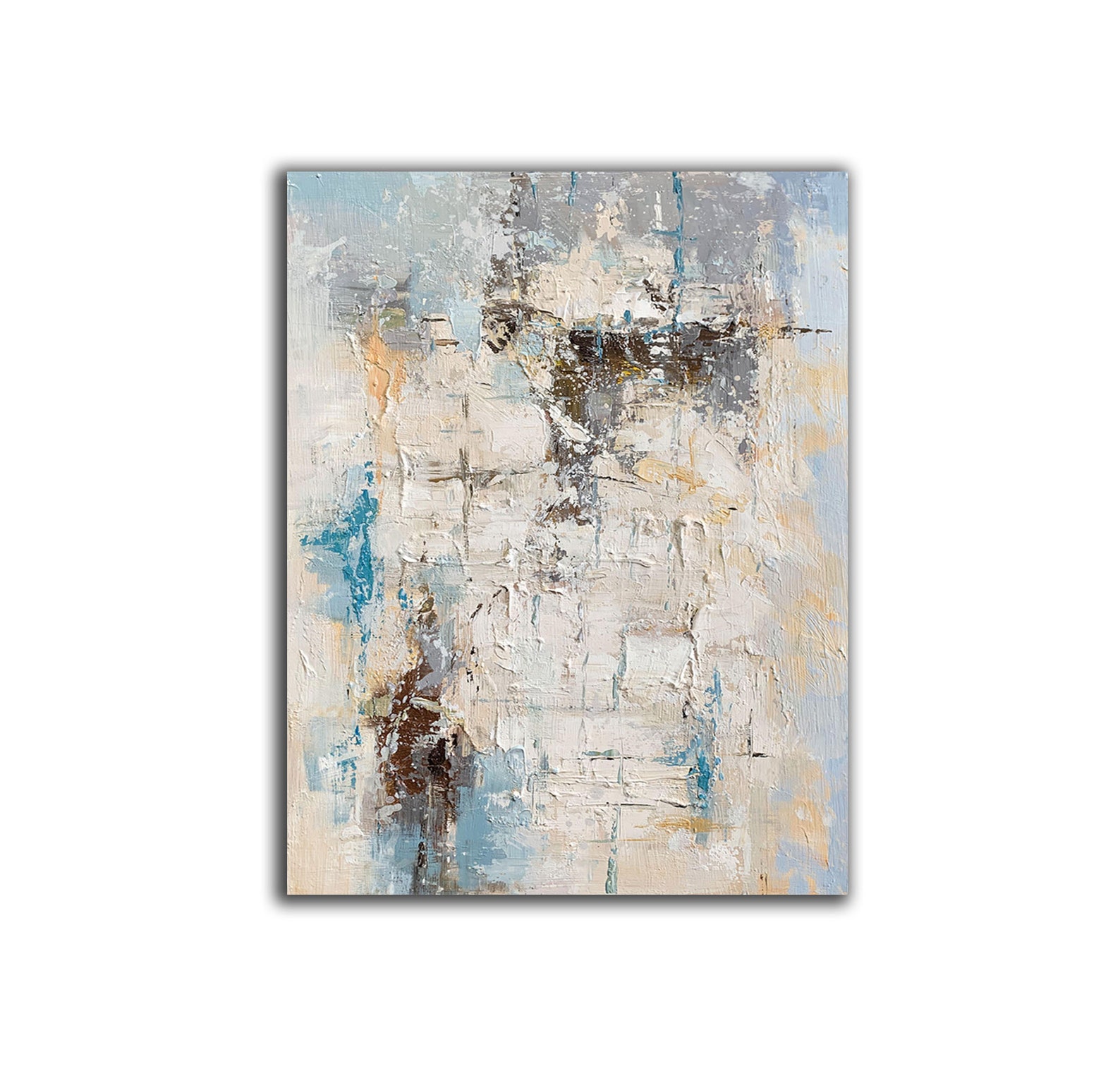 Large Canvas Wall Art Textured Wall Art Large Abstract | Etsy