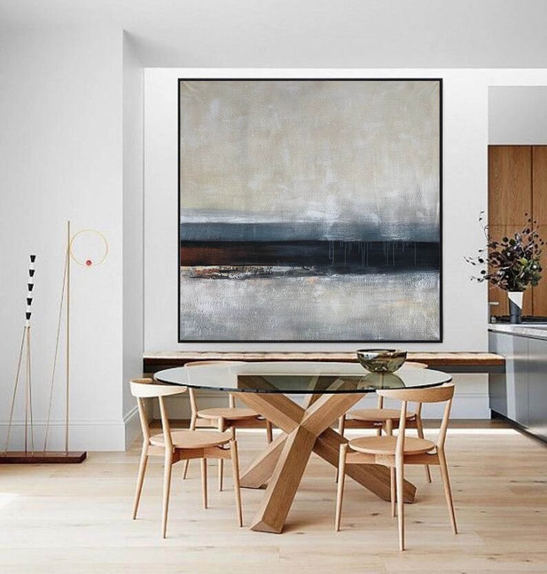 Extra Large Abstract Painting Landscapelarge Abstract Canvas - Etsy
