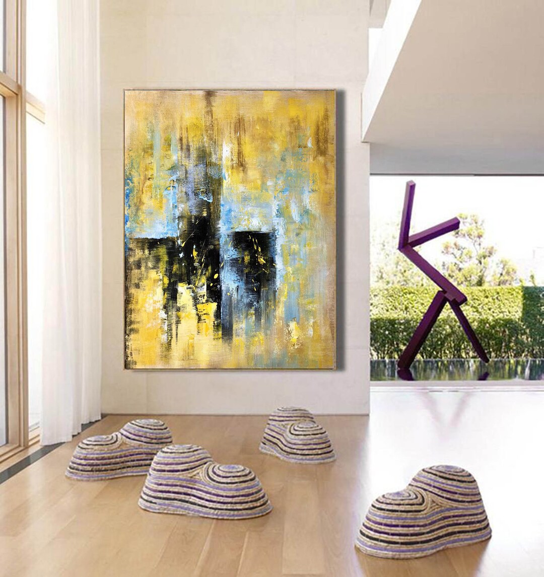 Modern Abstract Wall Art,extra Large Wall Art Framed,contemporary ...
