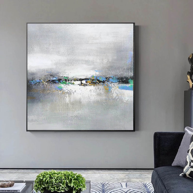 Modern Abstract Painting,living Room Painting Abstract,large Abstract ...