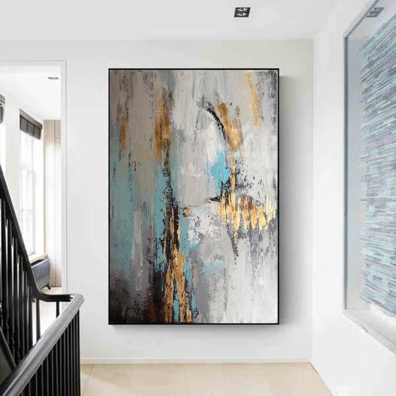 Original Abstract Painting on Canvas Large Abstract Canvas - Etsy