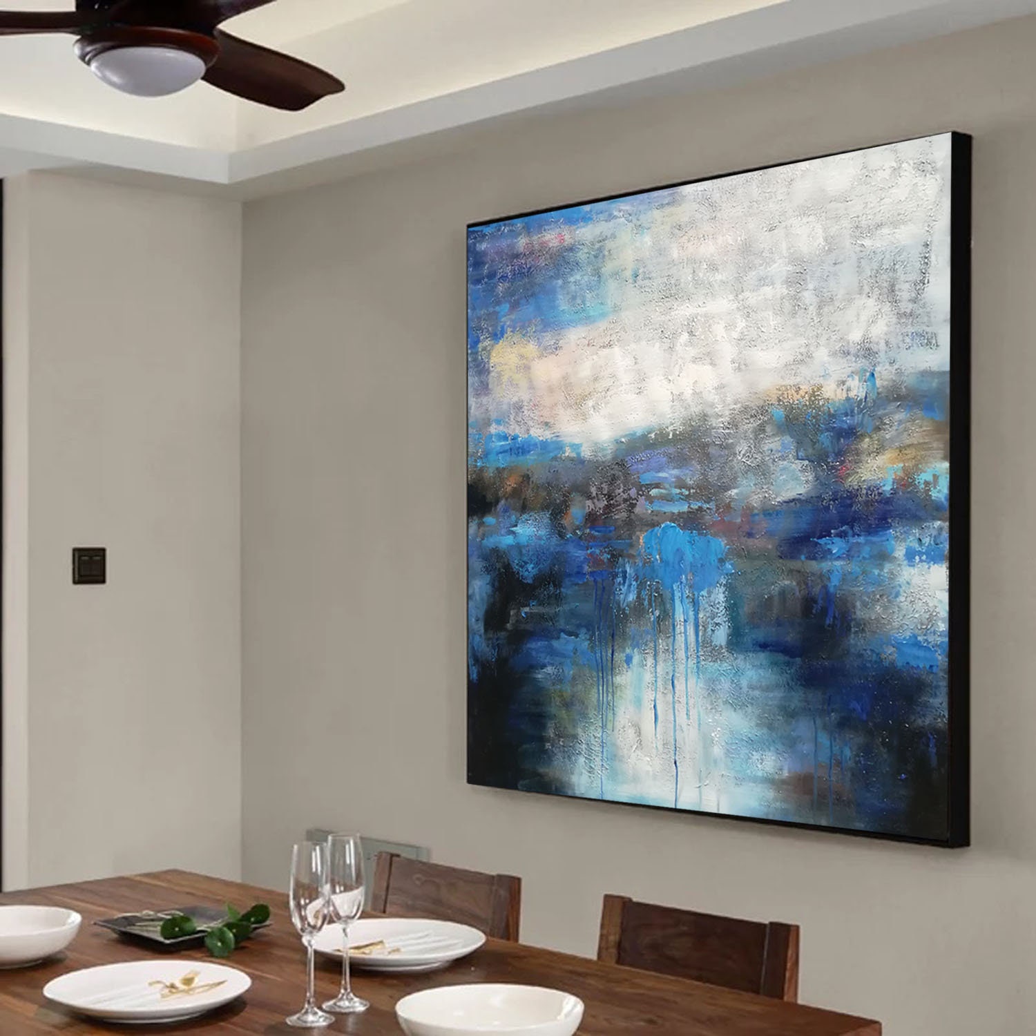 Extra large wall art abstract large abstract painting on | Etsy