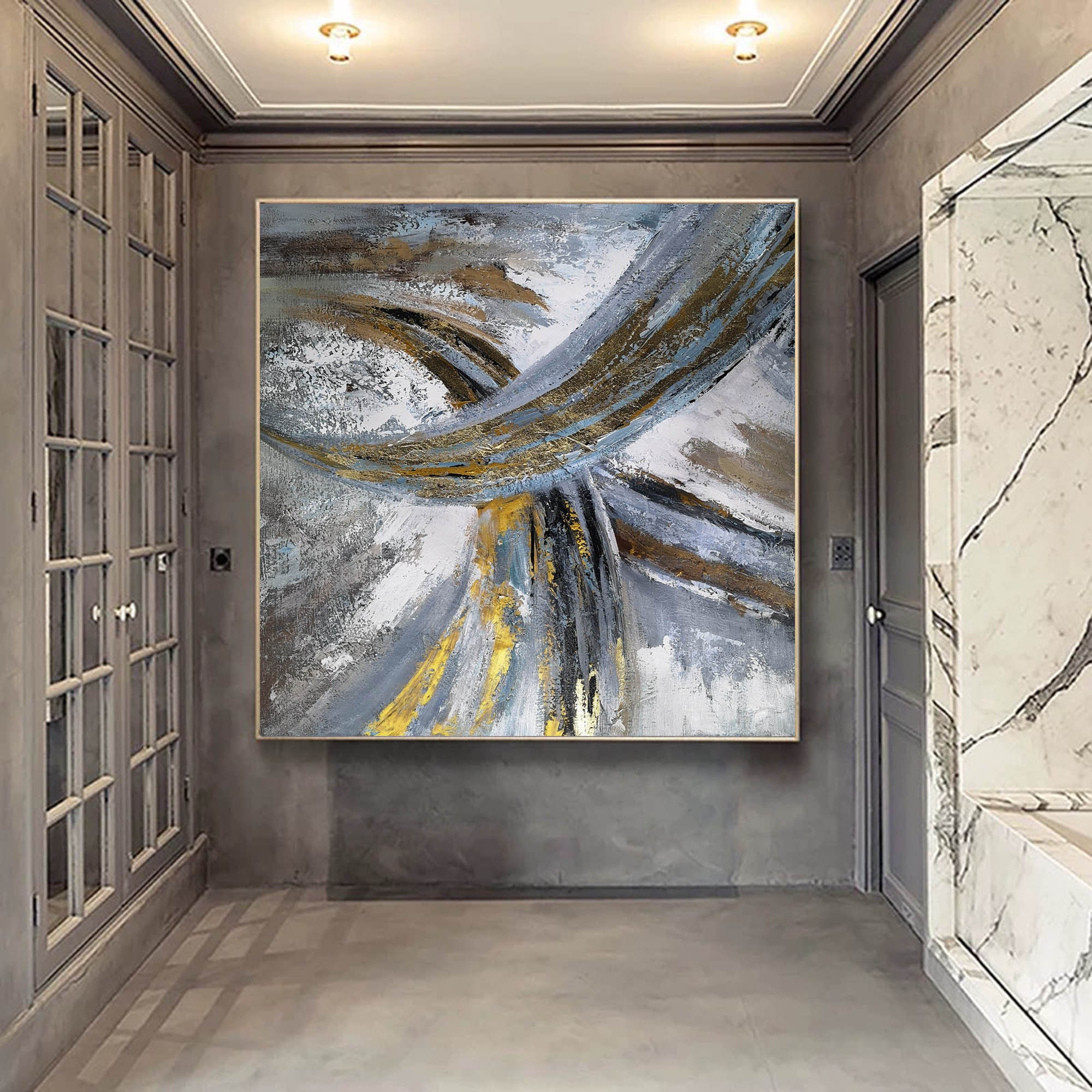 Large abstract paintingoriginal abstract art on canvas | Etsy