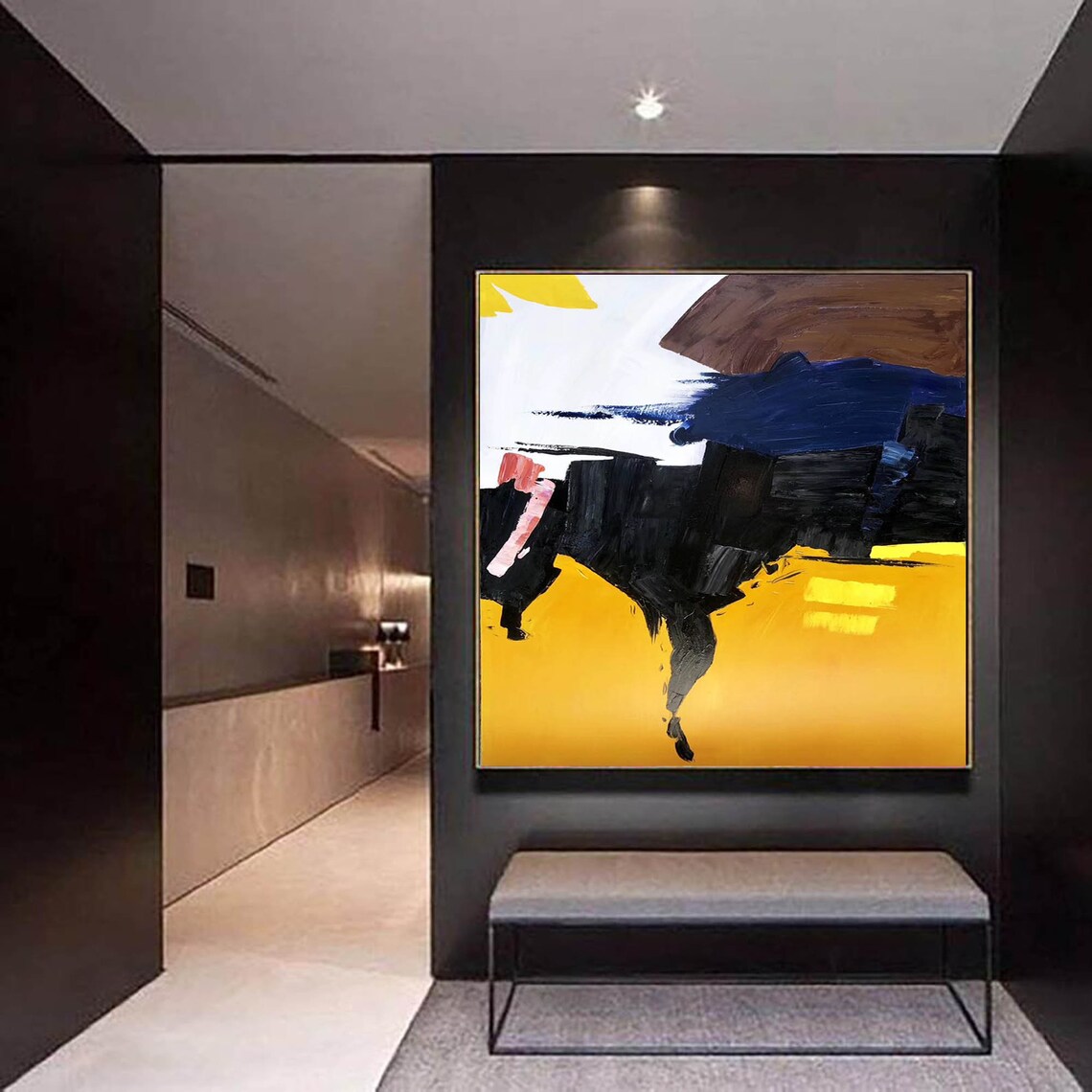 Extra Large Wall Art Canvaslarge Canvas Artlarge Abstract - Etsy