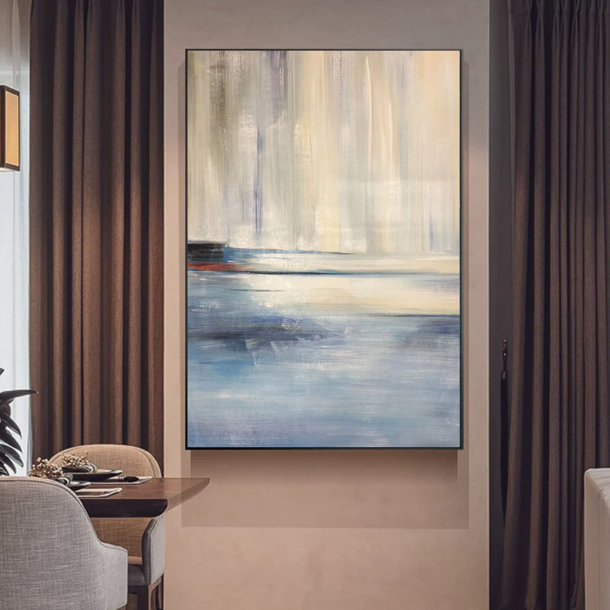 Landscape Painting Abstract Original,large Oil Painting Abstract ...