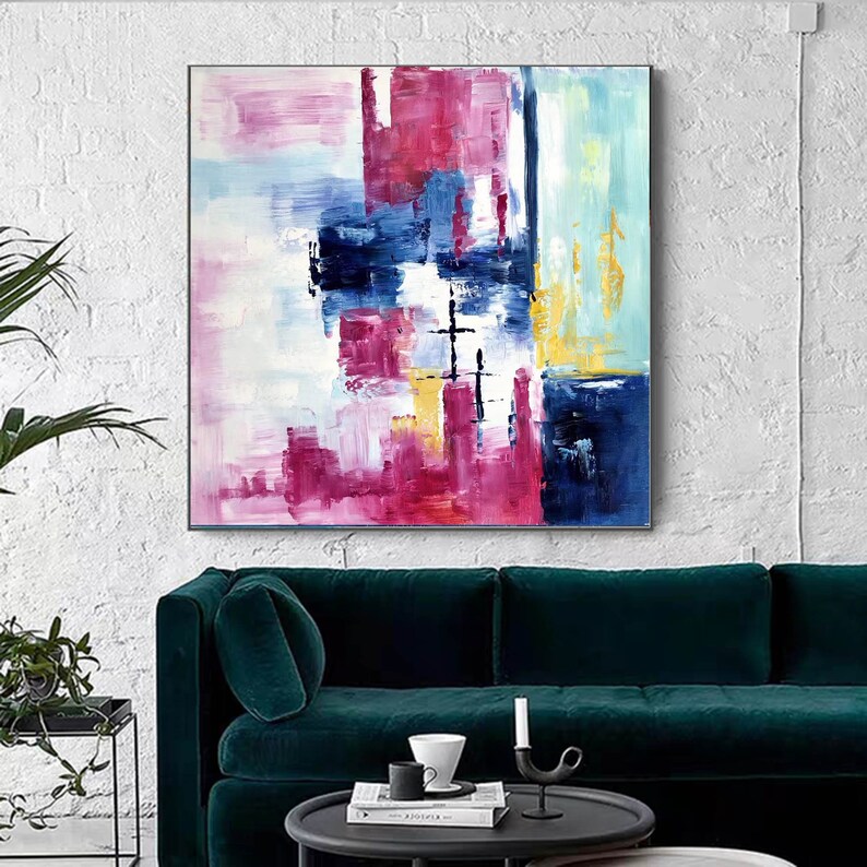 Large modern wall art paintinglarge abstract wall art | Etsy