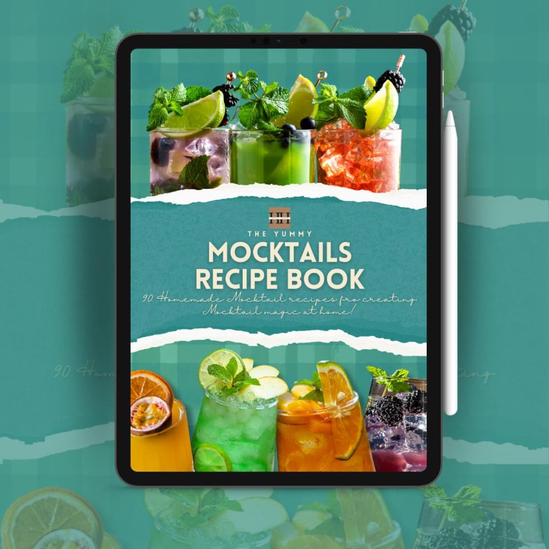 The Yummy Mocktail Recipe Book - Etsy