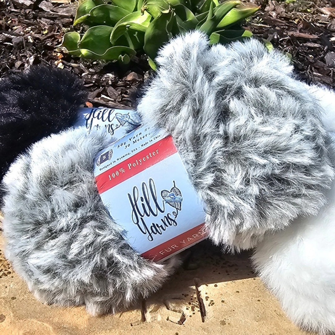 Ultra Soft Faux Fur Yarn – Bulky 6 Weight, Vegan-friendly - Etsy