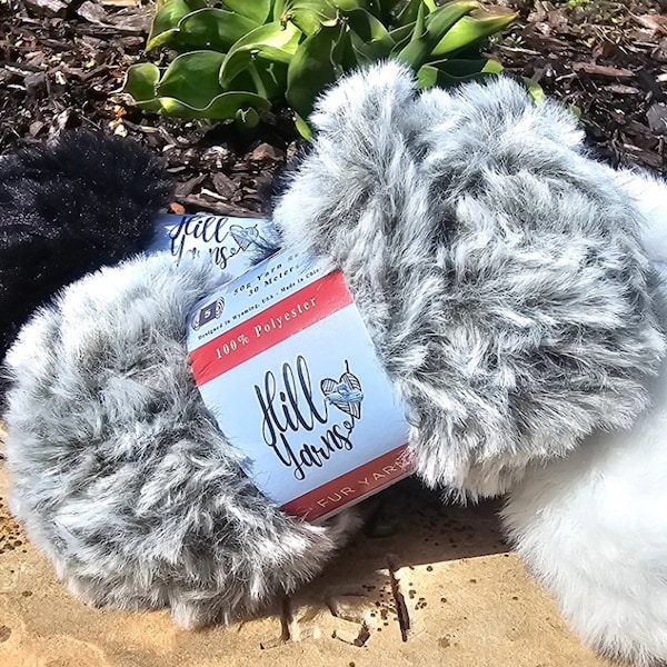 Novelty Fuzzy Yarn - Etsy