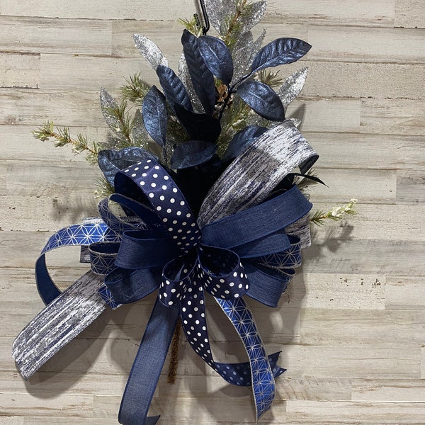 Navy Blue Tree Topper - Etsy