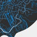 Lower Hutt Kiwi Map Print Map of Lower Hutt New Zealand Travel Poster ...