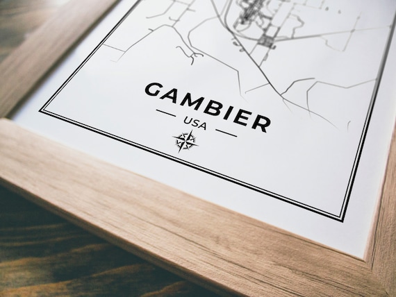 Gambier Oh Map