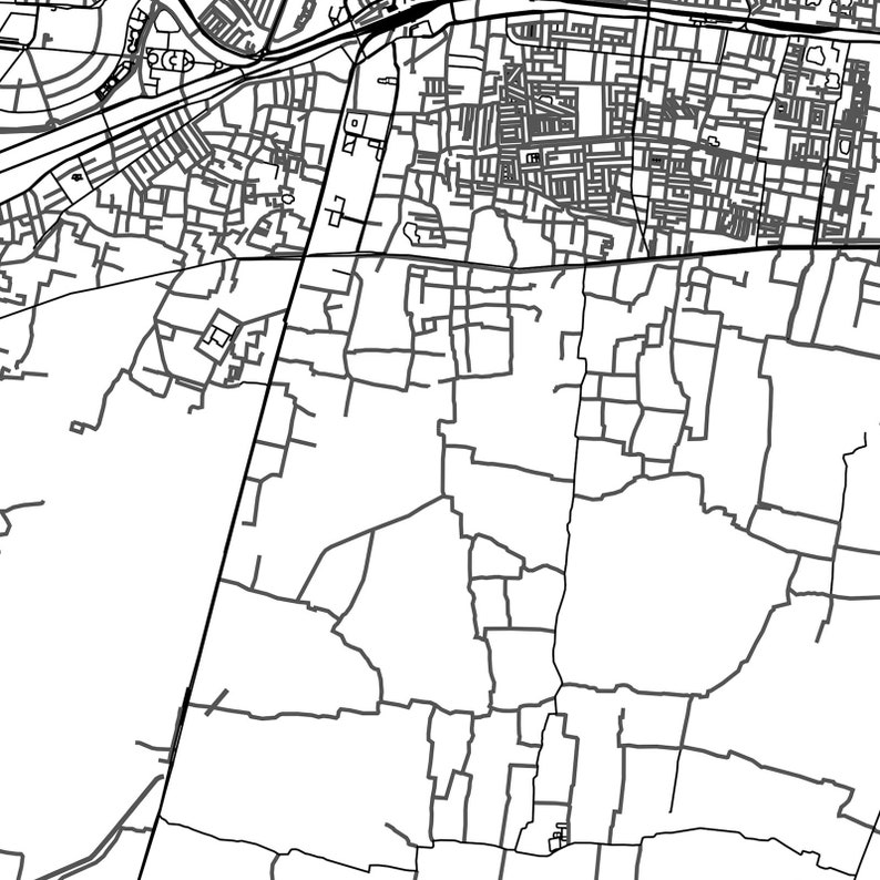 Patna Map Print Map of Patna India Digital Download - Etsy