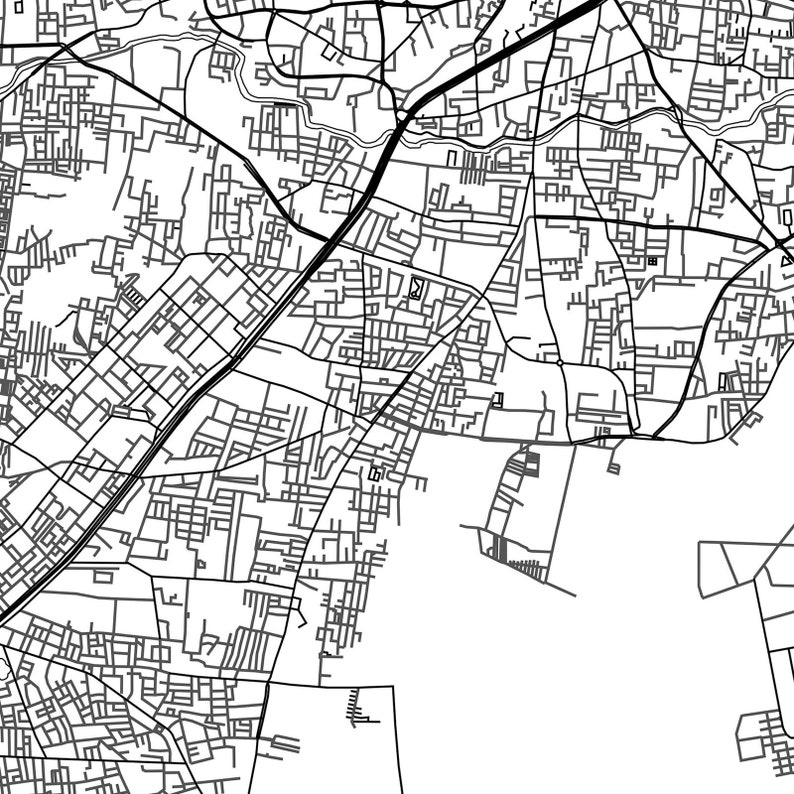 Nashik Map Print Map of Nashik, India Digital Download - Etsy