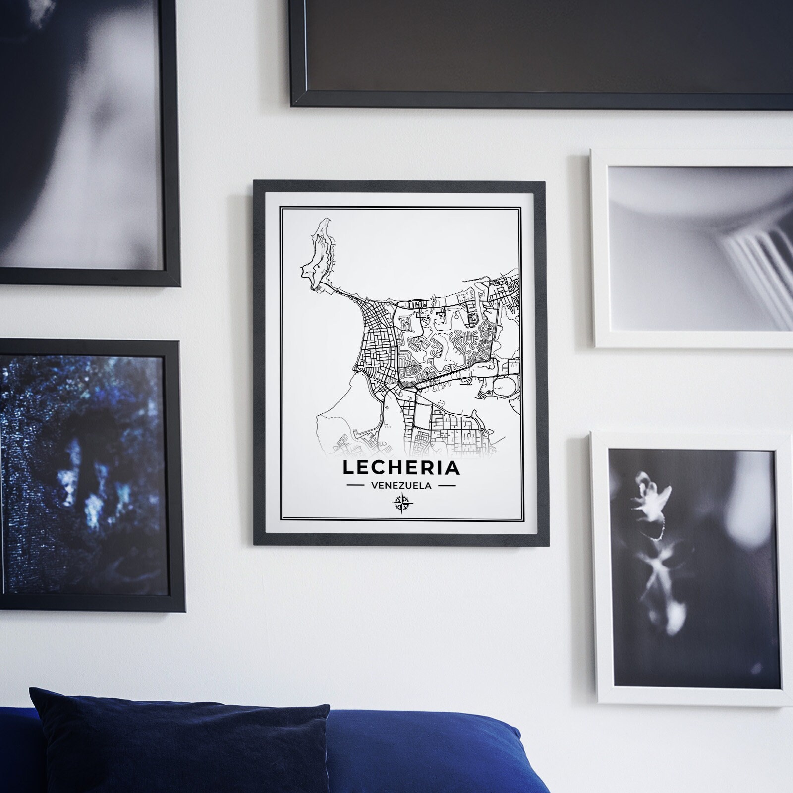 Lecheria Mapa Imprimir / Mapa de Lecheria Venezuela / Descarga Digital ...