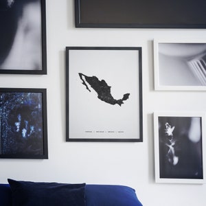 Mexico Map Print Map of Mexico Digital Download - Etsy Canada