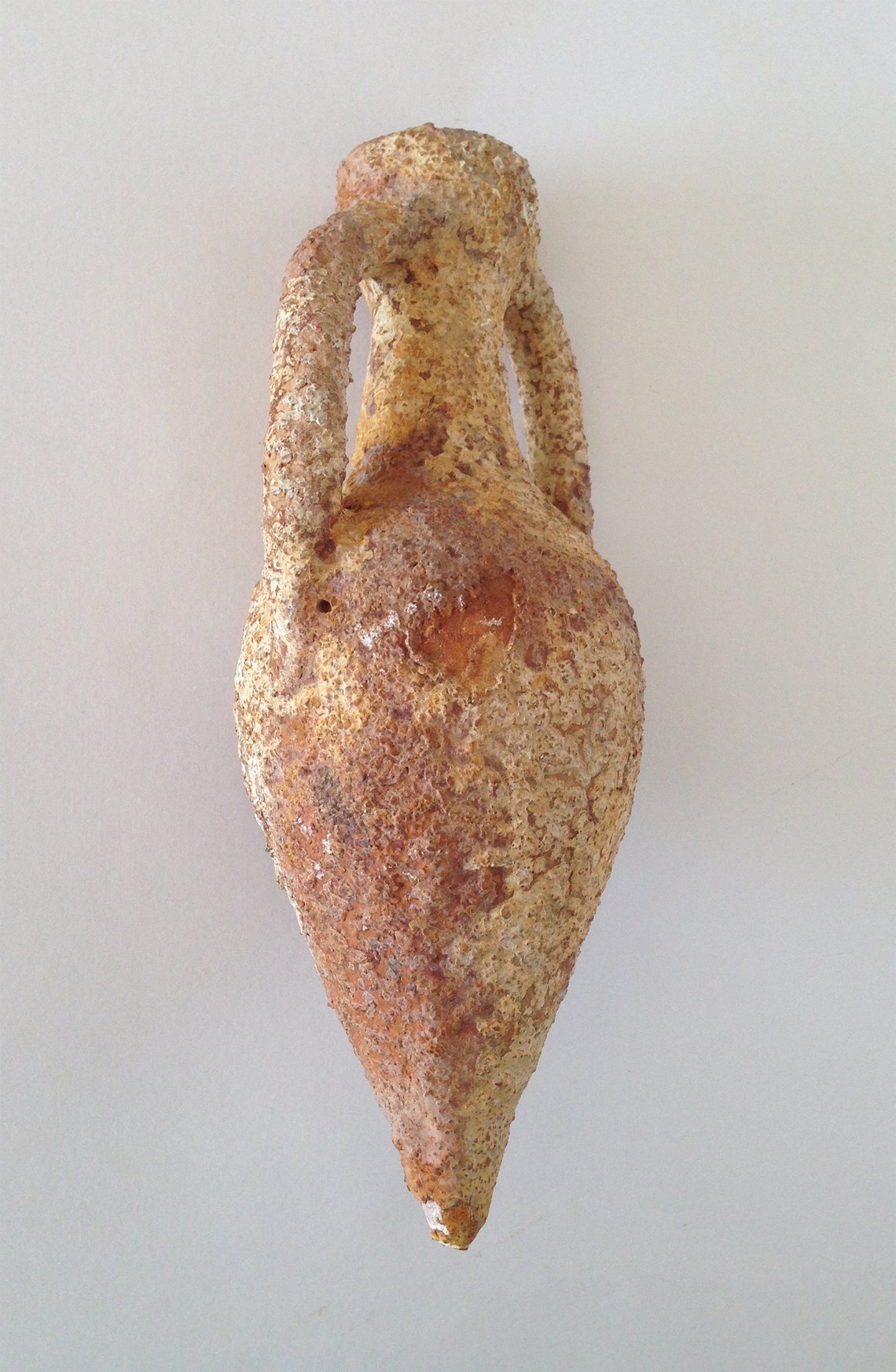 ANTIQUE AMPHORA GREEK Roman Cone Pottery Vase Greece Ancient Amphora ...